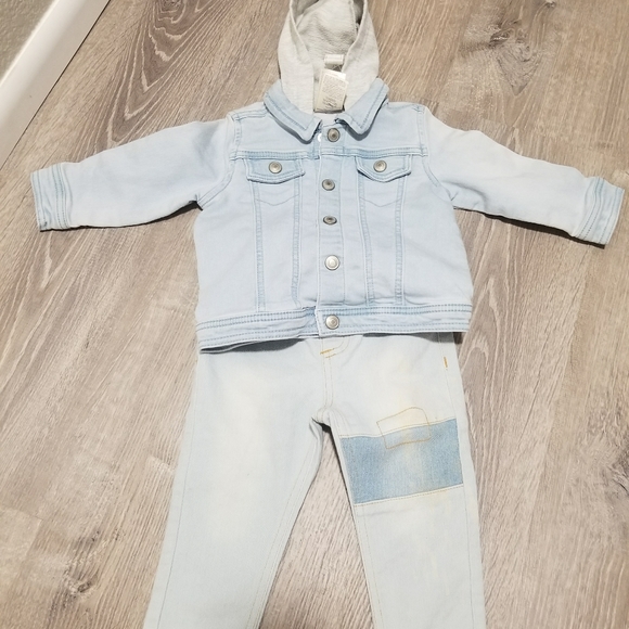 First Impressions | Matching Sets | Baby 8 Months Matching Denim Set ...